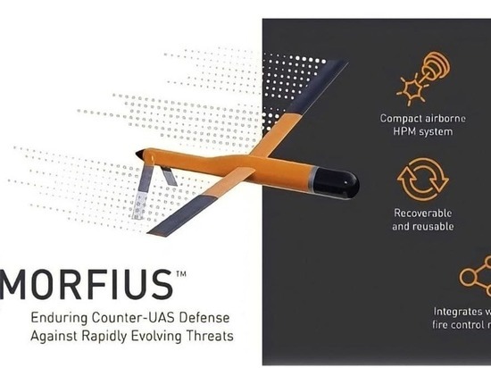 Представлен беспилотник MORFIUS, борющийся с другими БПЛА с помощью ...