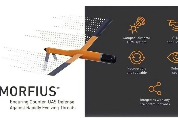 Представлен беспилотник MORFIUS, борющийся с другими БПЛА с помощью ...