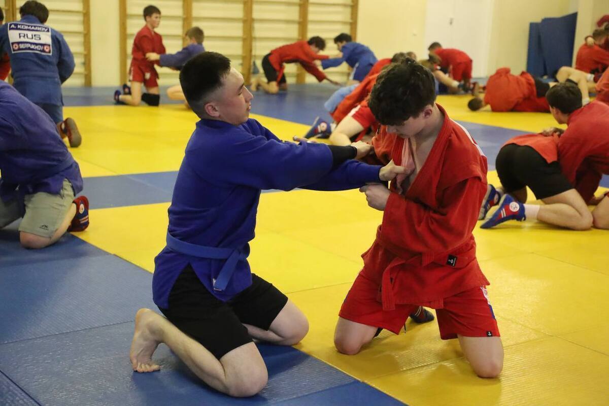 В Серпухове провели спарринг по самбо - МК Серпухов