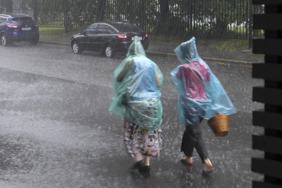 Больше половины месячной нормы осадков выльется на столичный регион в ...