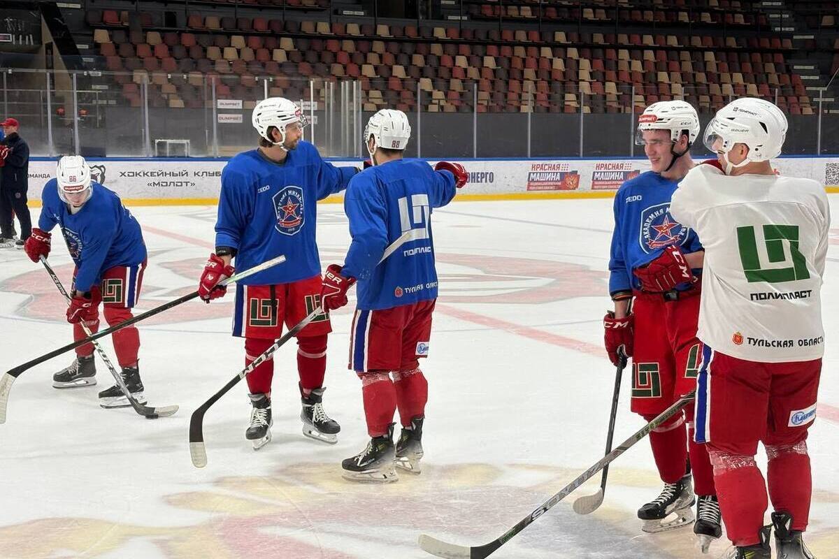 Тульские хоккеисты АКМ сойдутся в матче с пензенским Дизелем 10 октября ...