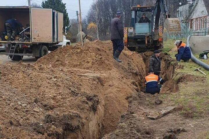 В Людинове уложили больше 1,2 км труб - МК Калуга