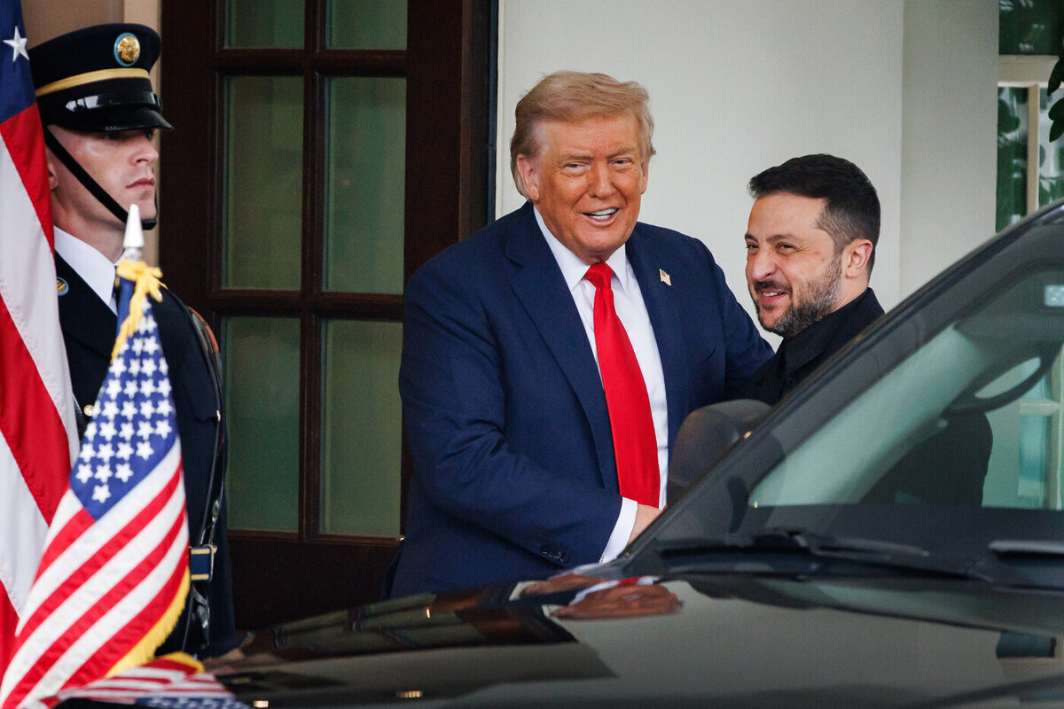 Политолог прокомментировал встречу Зеленского и Трампа в Мар-а-Лаго - МК