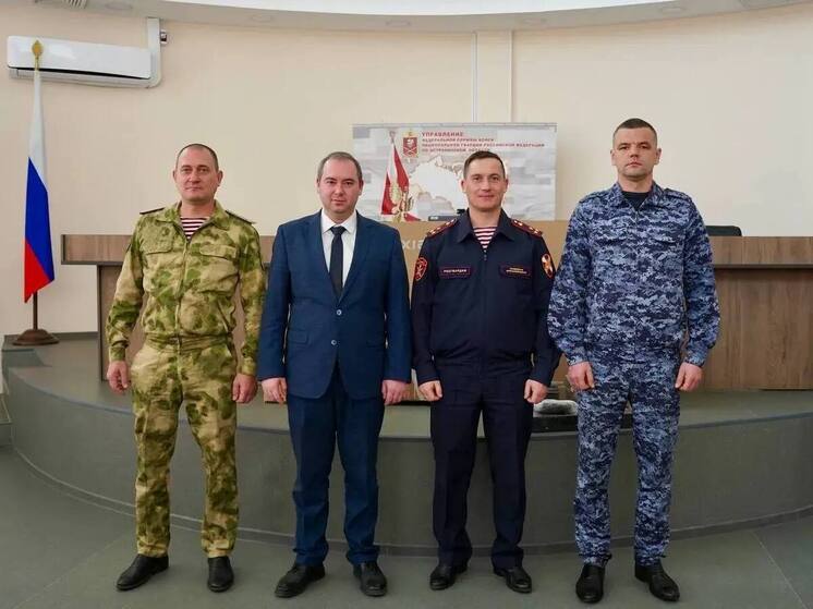 Росгвардии в Астраханской области передали оборудование для подготовки ...